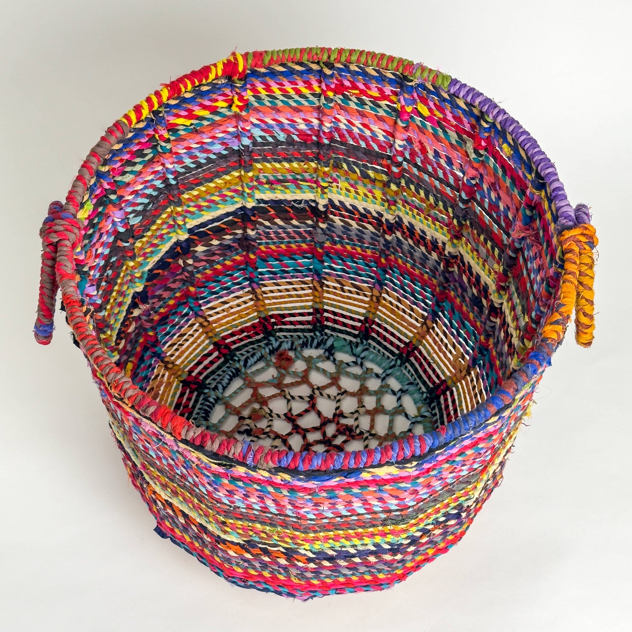 Boho Bloom Baskets • Colorful Jute Baskets – Past Forward Shop